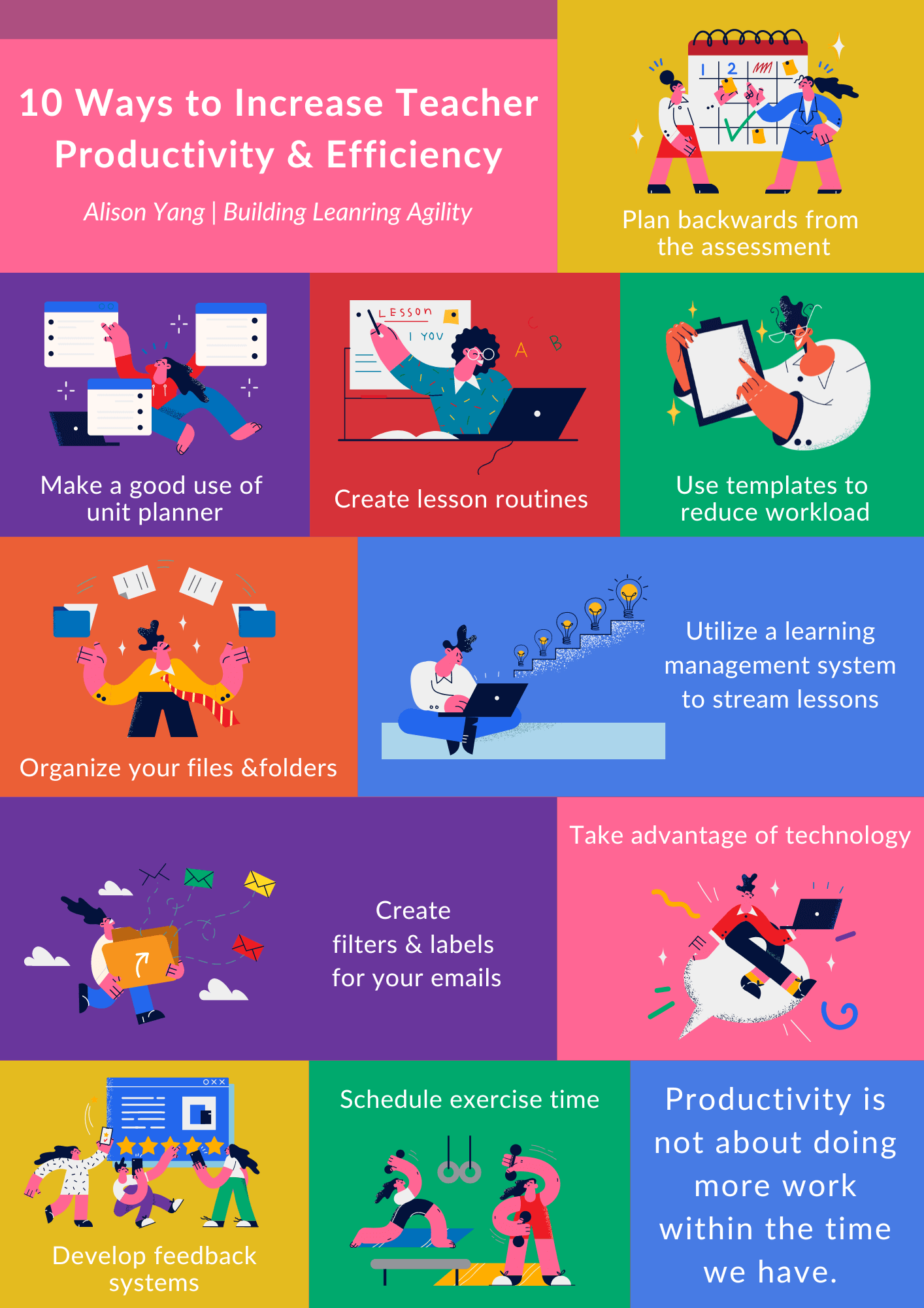 10 Ways to Increase Teacher Productivity and Efficiency - Building ...