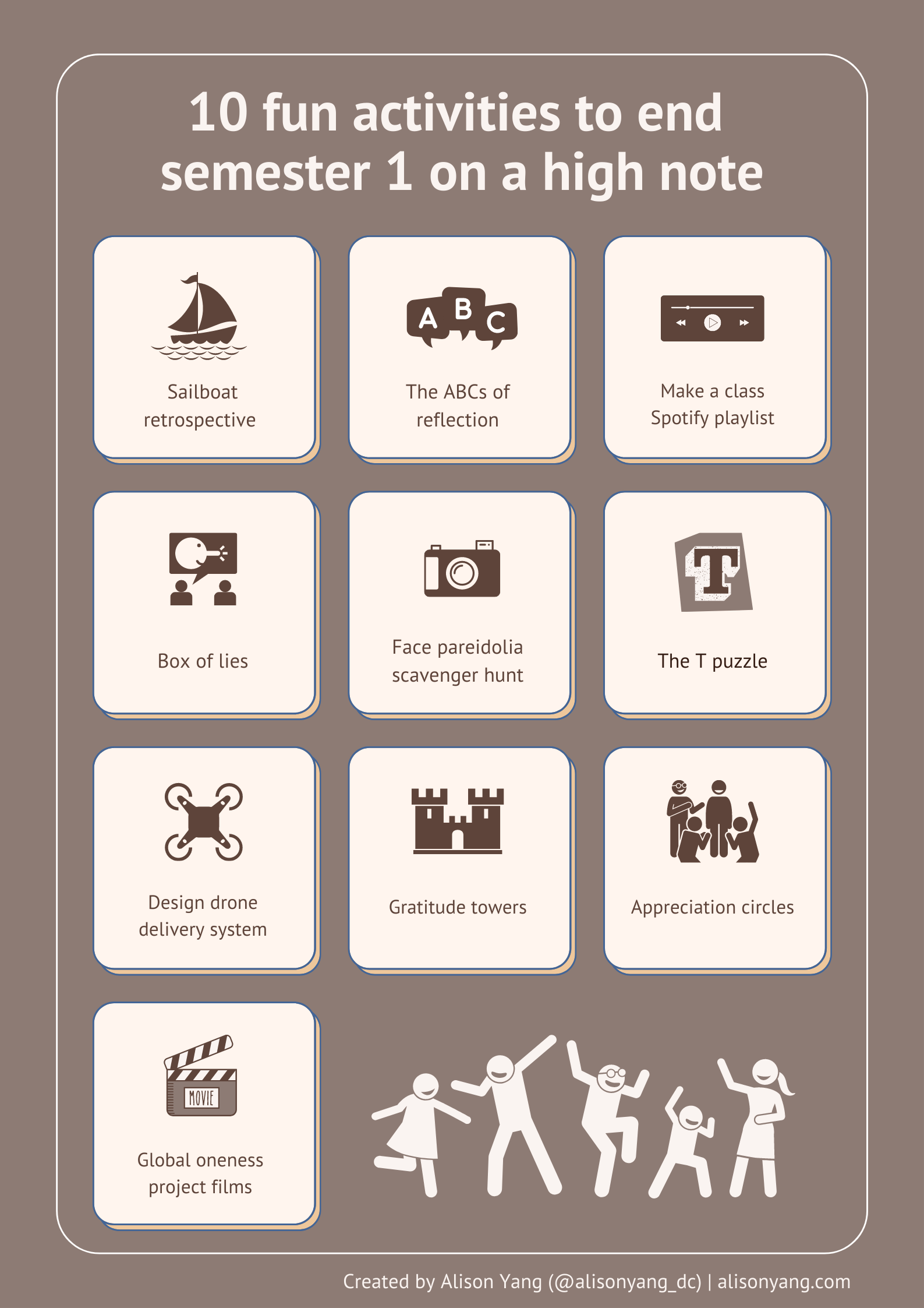 10 Fun Activities to End Semester 1 on a High Note - Building Learning ...